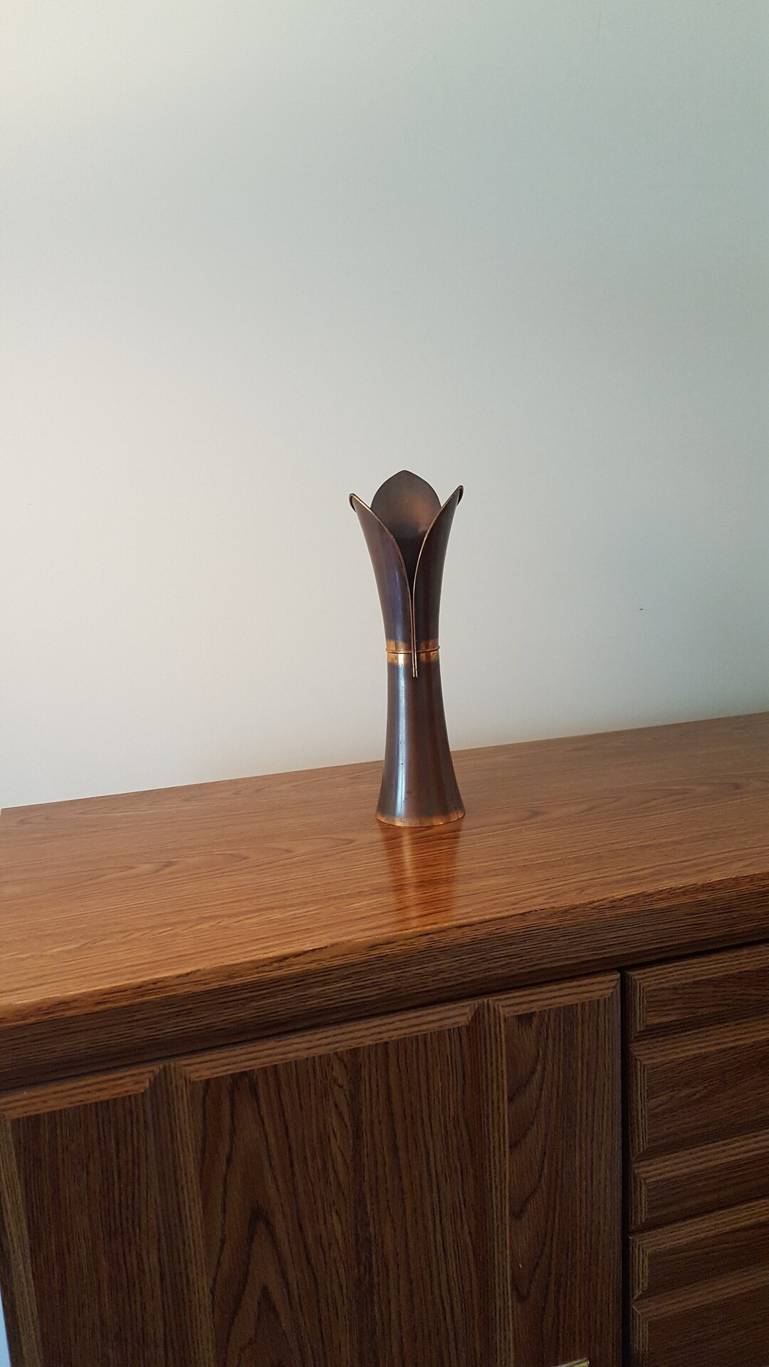 Rare Lignifer Isz Copper Tulip Vase, Home Decor, Cottage Decor - Etsy