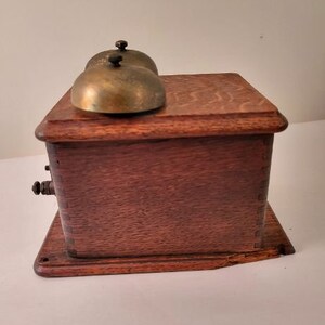 Antique Telephone Ringer Box - Etsy