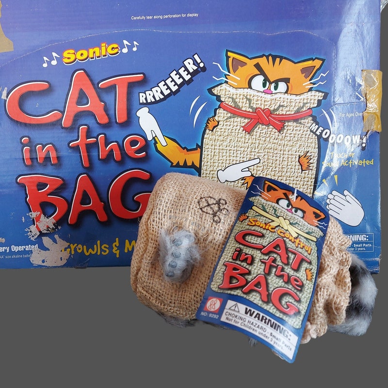 Vintage Cat Toy - Etsy