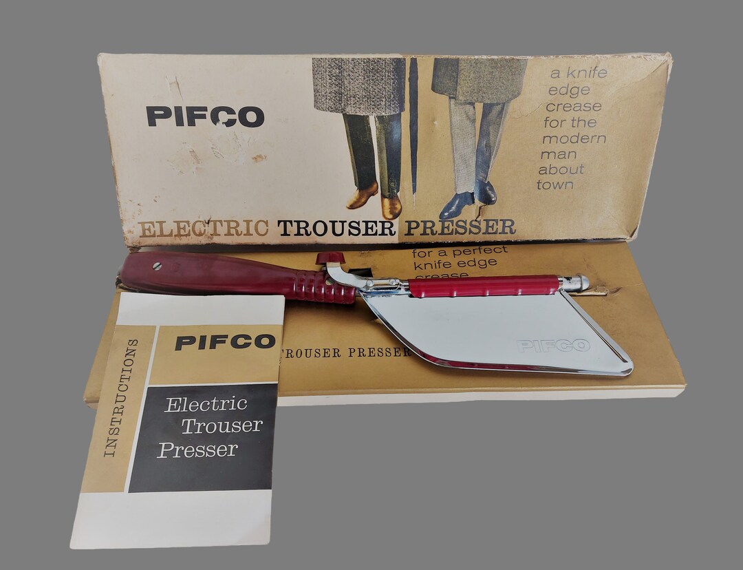 Vintage Pifco Electric Trouser Presser in Original Box - Retro ...