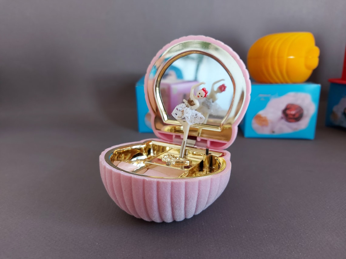 Vintage Dancing Ballerina Musical Box Trinket & Jewelry Box - Etsy