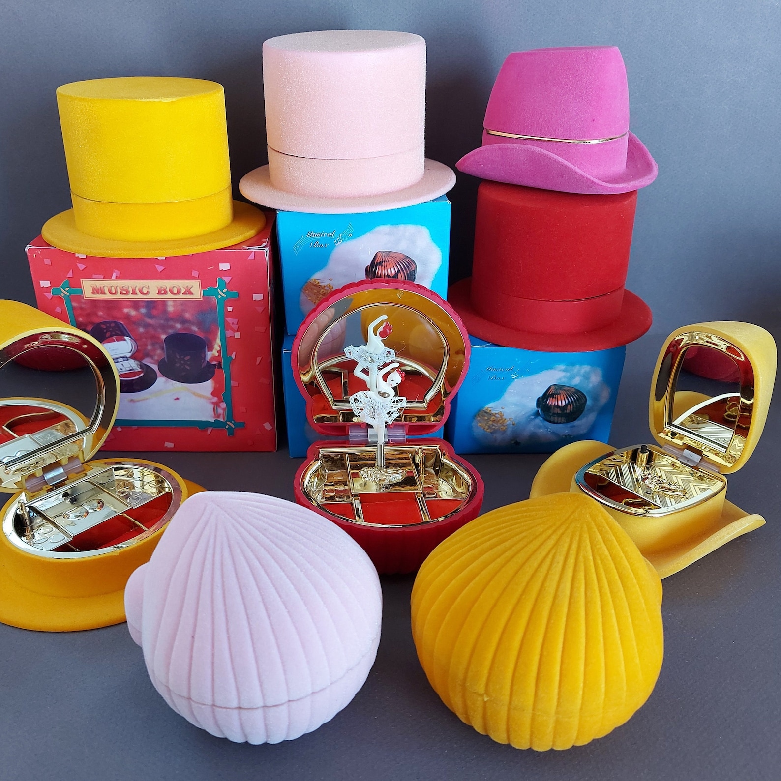 Vintage Dancing Ballerina Musical Box Trinket & Jewelry Box - Etsy