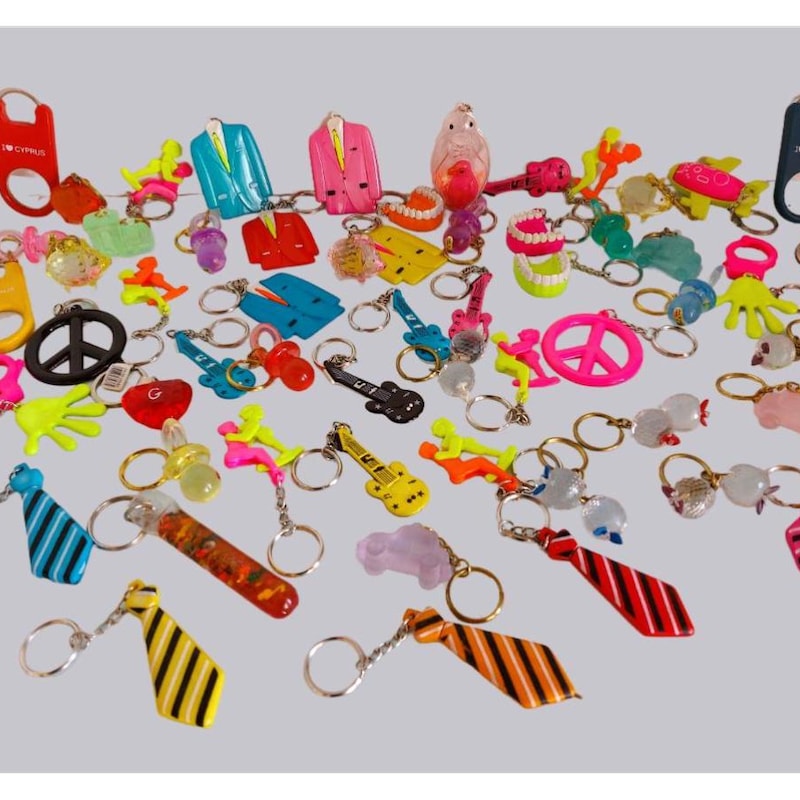 90s Plastic Keychain - Etsy