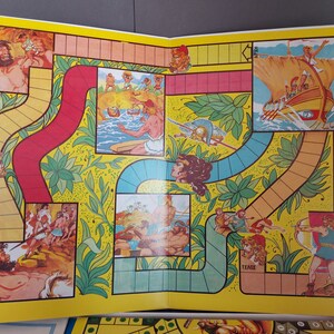 8 Mythical Mythic Heroes Greek Board Game Rare Vintage 8 in 1 Greek ...