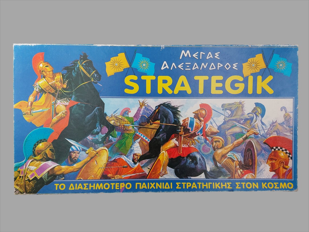 Vintage Alexander the Great Board Game Rare Greek Collectible Strategy ...
