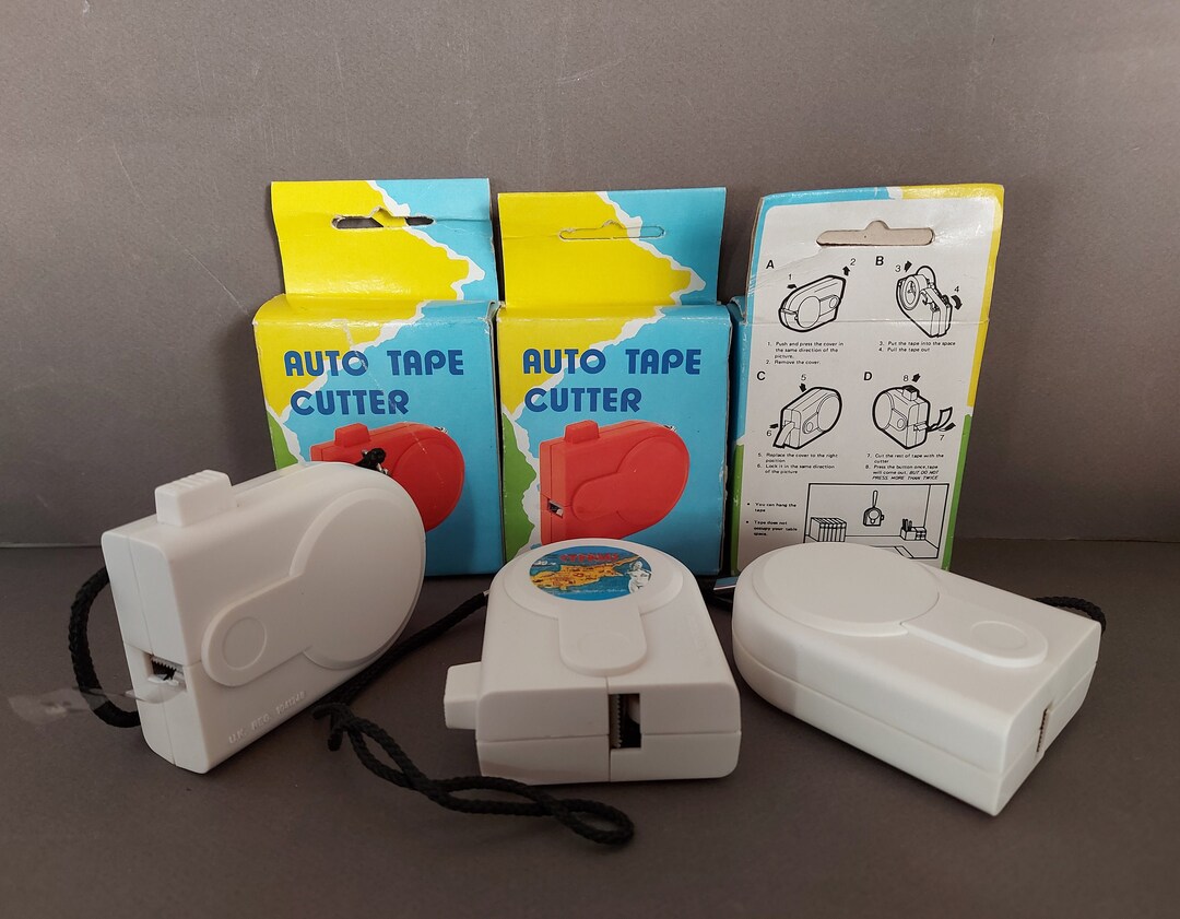 Vintage Tape Dispenser Cutter Hanging Auto Tape Cutter New Old Stock ...