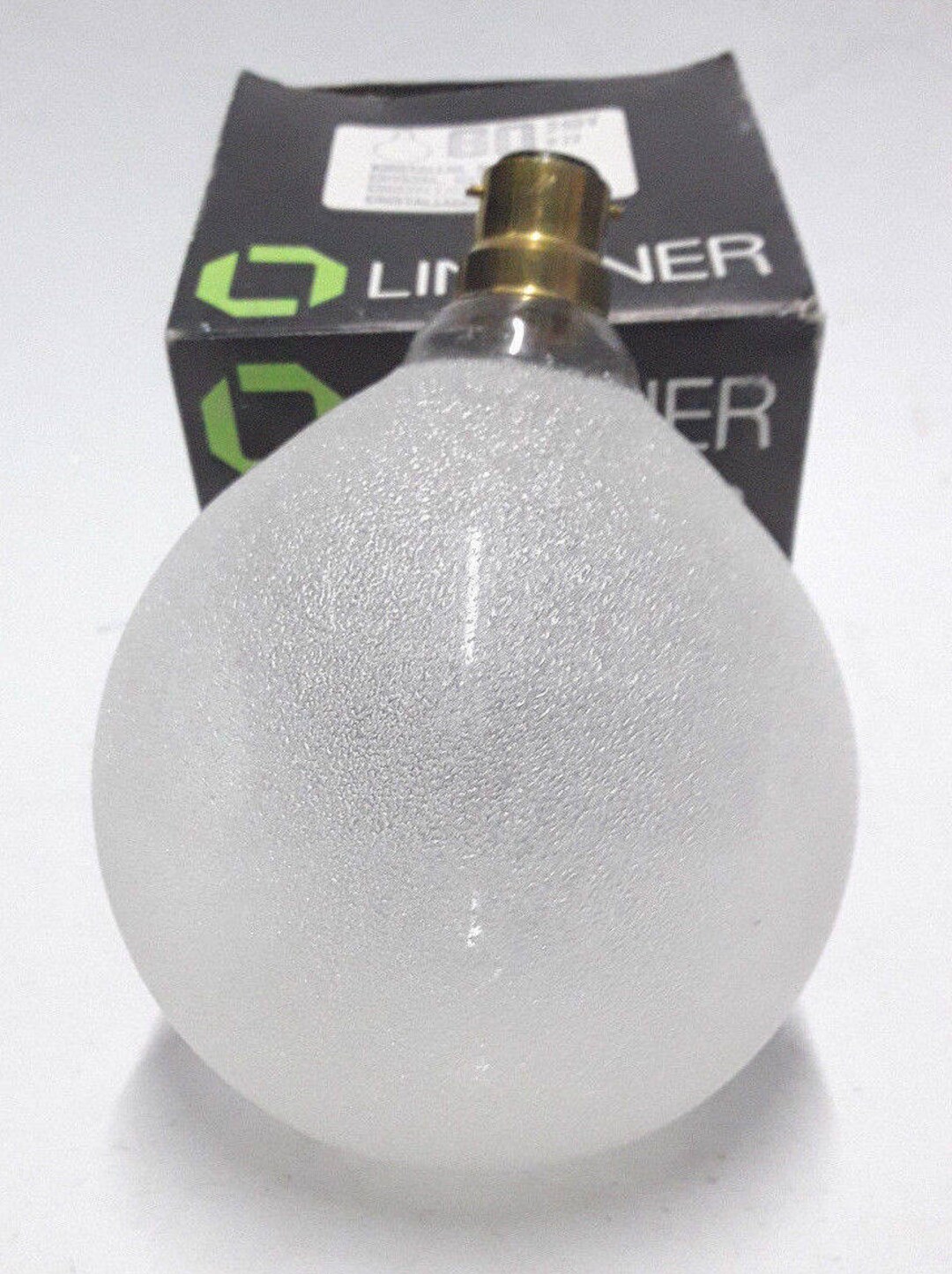 Vintage Bulb Lindner Globe Lamp Light Bulb Crystal Natural Frosted G95 ...
