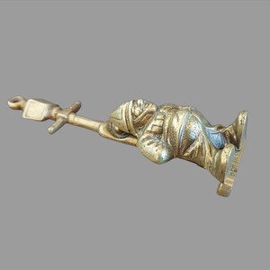 Vintage Solid Brass Door Knocker - British Policeman Bobby Figurine ...