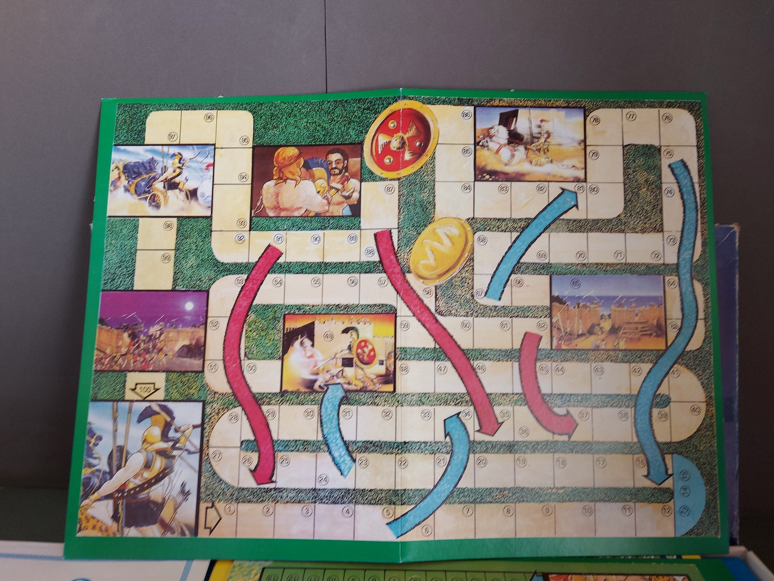 8 Mythical Mythic Heroes Greek Board Game Rare Vintage 8 in 1 - Etsy