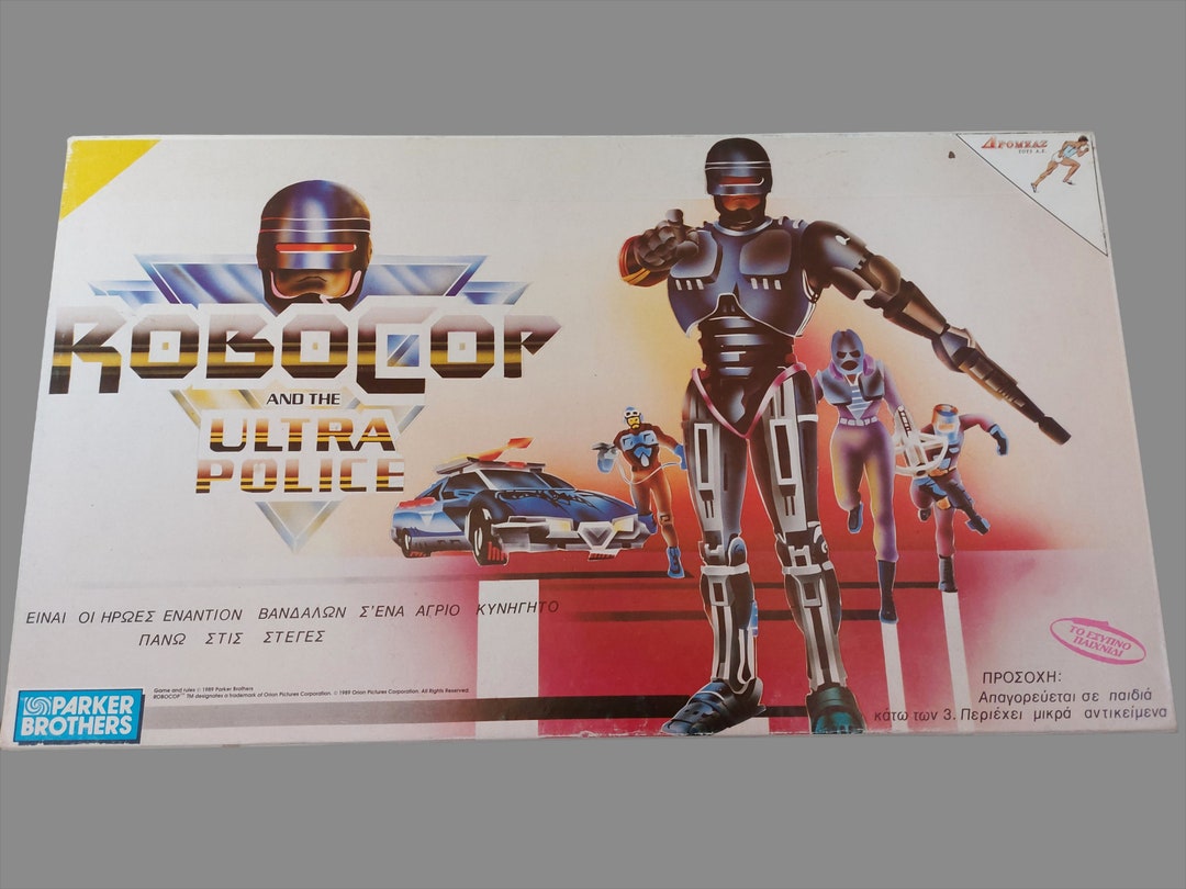 Vintage 1989 Robocop and the Ultra Police Board Game Animated Series by ...