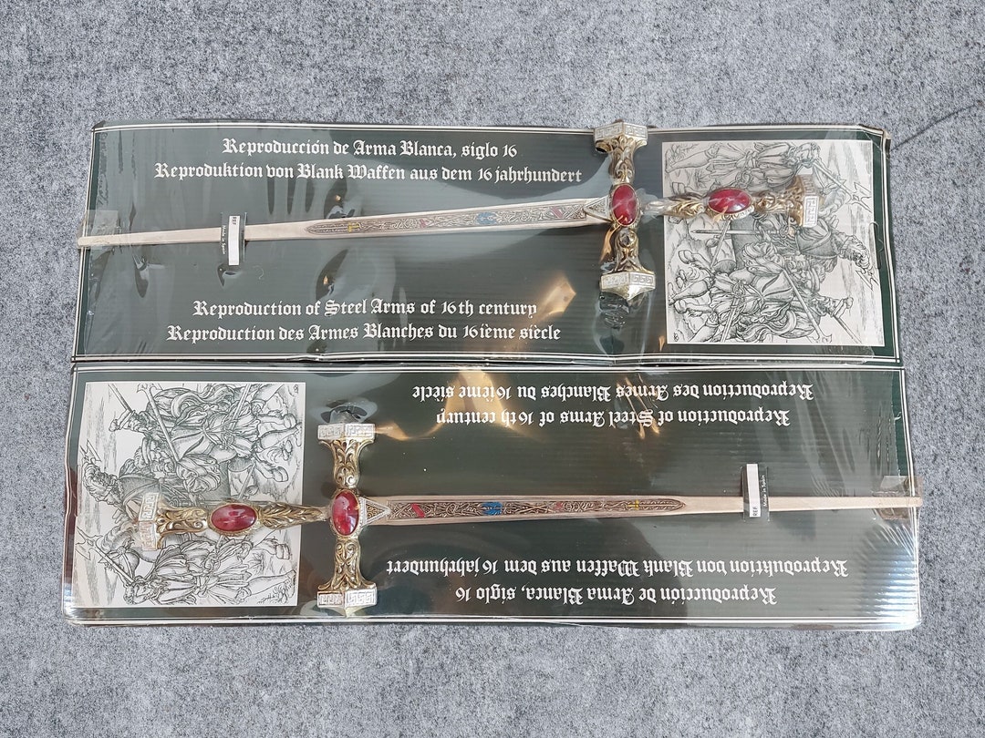 Vintage Medieval Decorative Sword 18'' - Historical Legentary Weapons ...