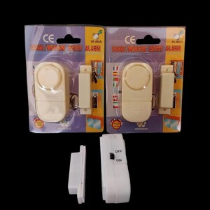 Wireless Home Window & Door Security Alarm System Magnetic Sensor 90 Db ...