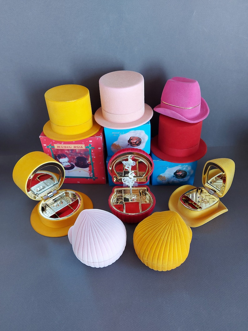 Vintage Dancing Ballerina Musical Box Trinket & Jewelry Box - Etsy