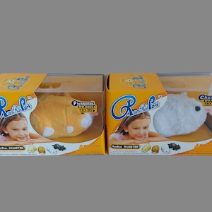 Retro 90s Electronic Motorized Hamster Toy With Sound Effects - Run Run ...