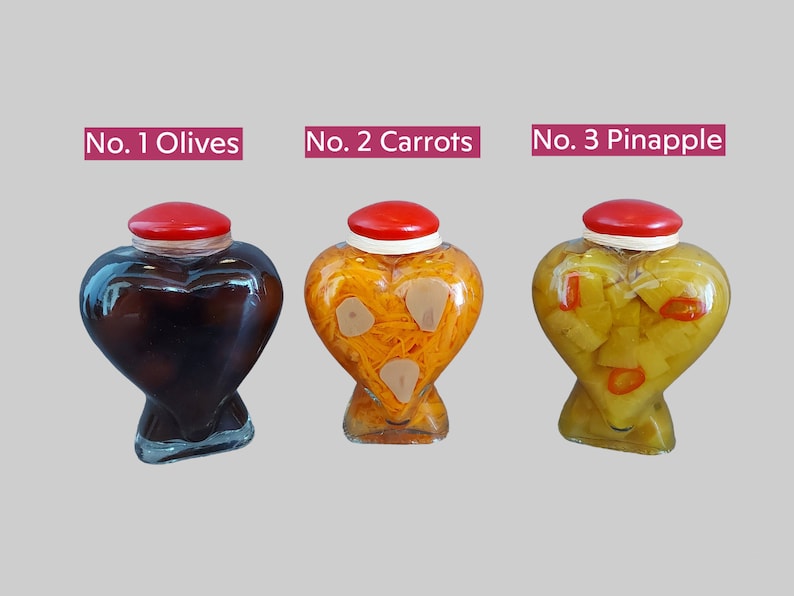 Handcrafted Decorative Vegetable Bottles: Vintage Kitchen Decor - Etsy