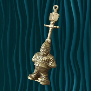 Vintage Solid Brass Door Knocker - British Policeman Bobby Figurine ...