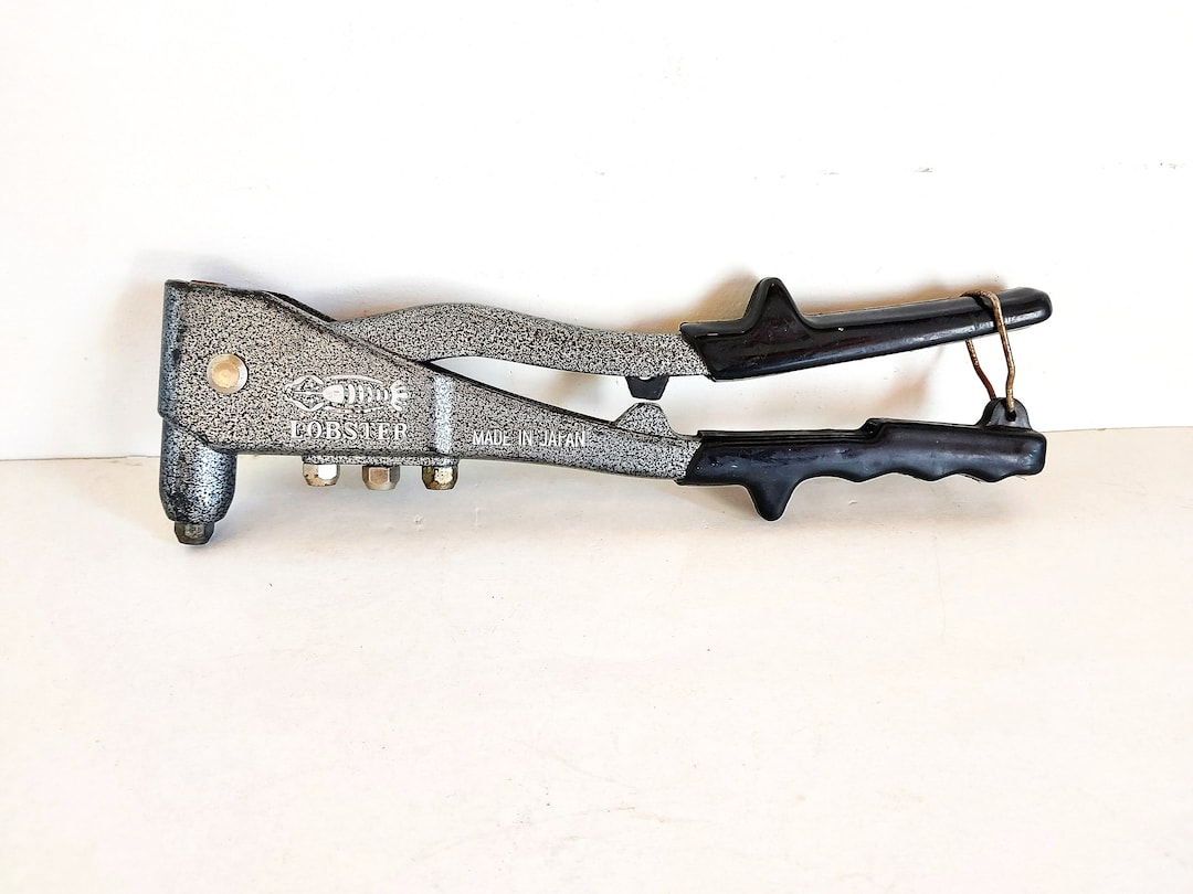 Vintage Hand Riveter Rivet Tool Lobster HR-002 Made in Japan Vintage ...