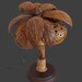 Vintage Coconut Shell Table Lamp Home Decor Unique Novelty - Etsy