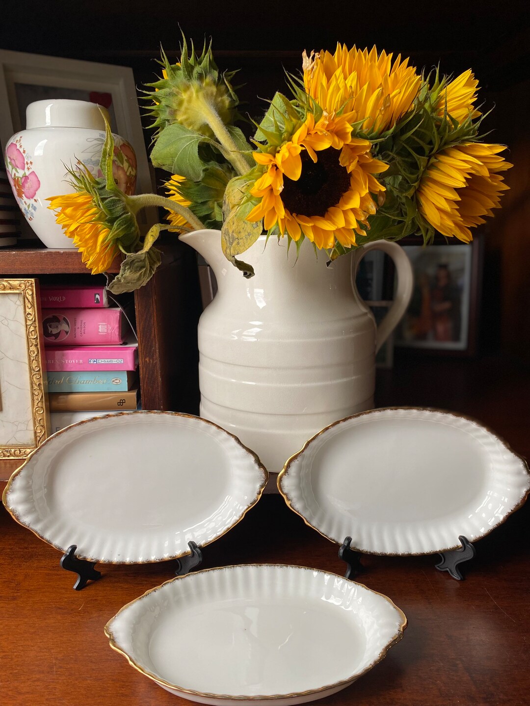 Delightful Vintage Richard Bone China Set Serving Tray - Etsy