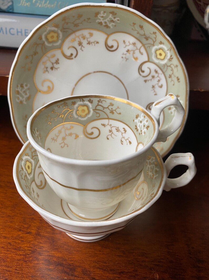 Elegant C1840 Samuel Alcock Trio Set Rococo Revival - Etsy