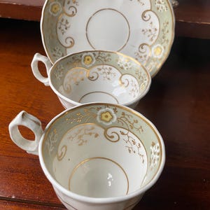 Elegant C1840 Samuel Alcock Trio Set Rococo Revival - Etsy