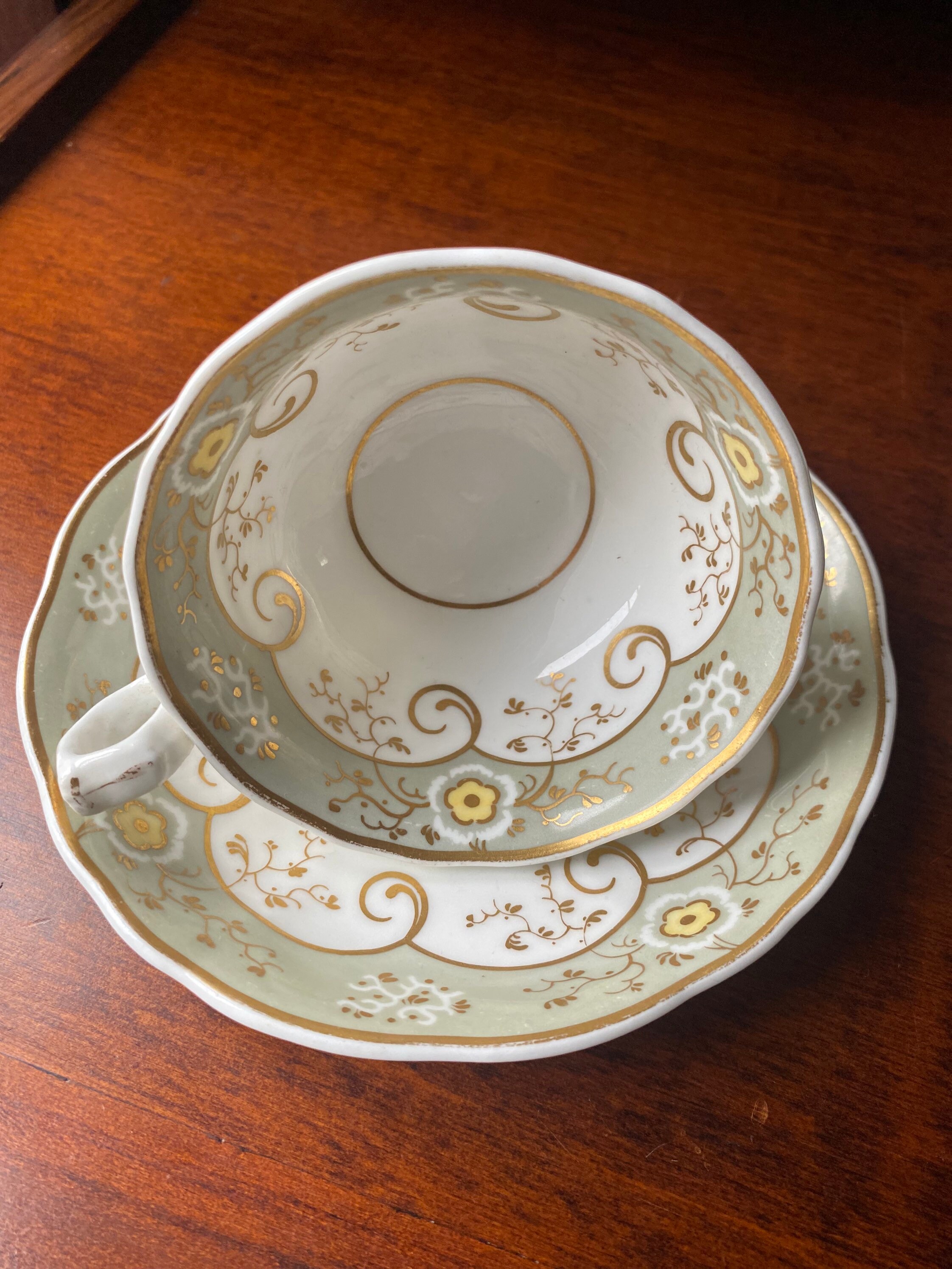 Elegant C1840 Samuel Alcock Trio Set Rococo Revival - Etsy