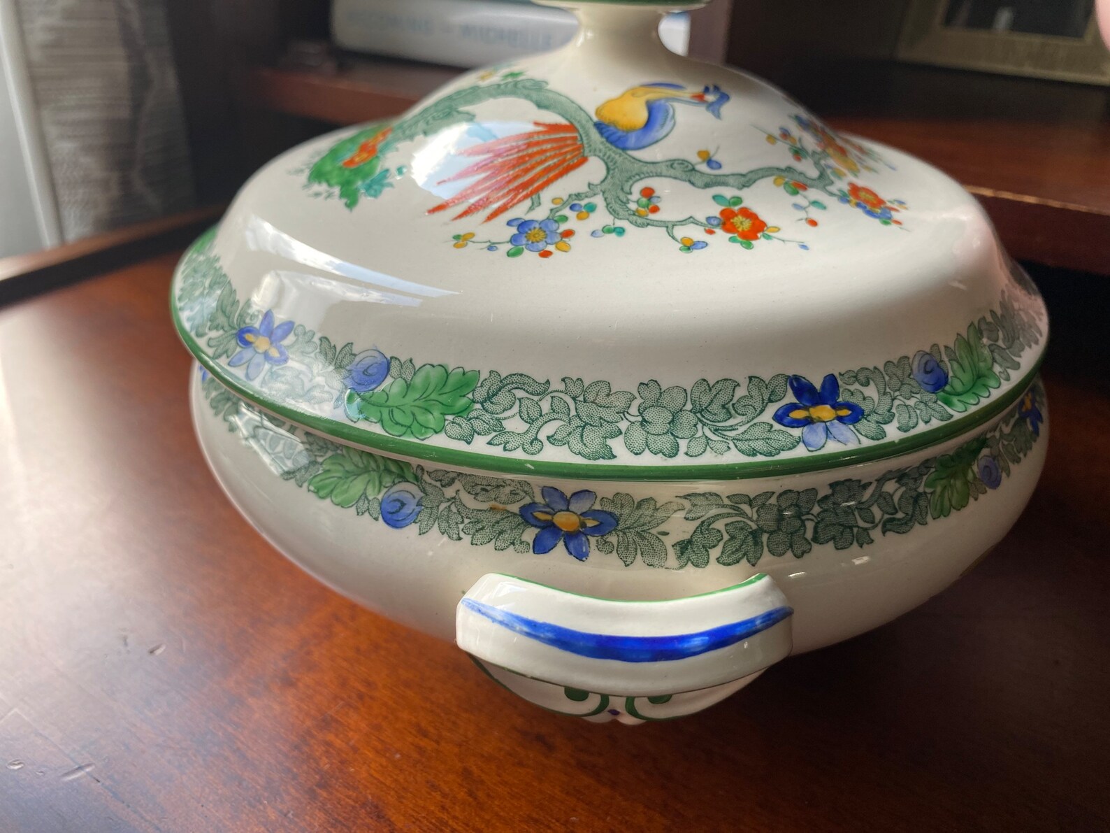 Spectacular Antique Copeland Spode Bermuda Tureen Transferware - Etsy