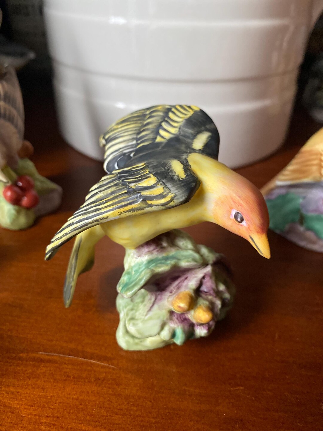 Royal Worcester Western Tanager Figurine - Vintage Bird - Etsy