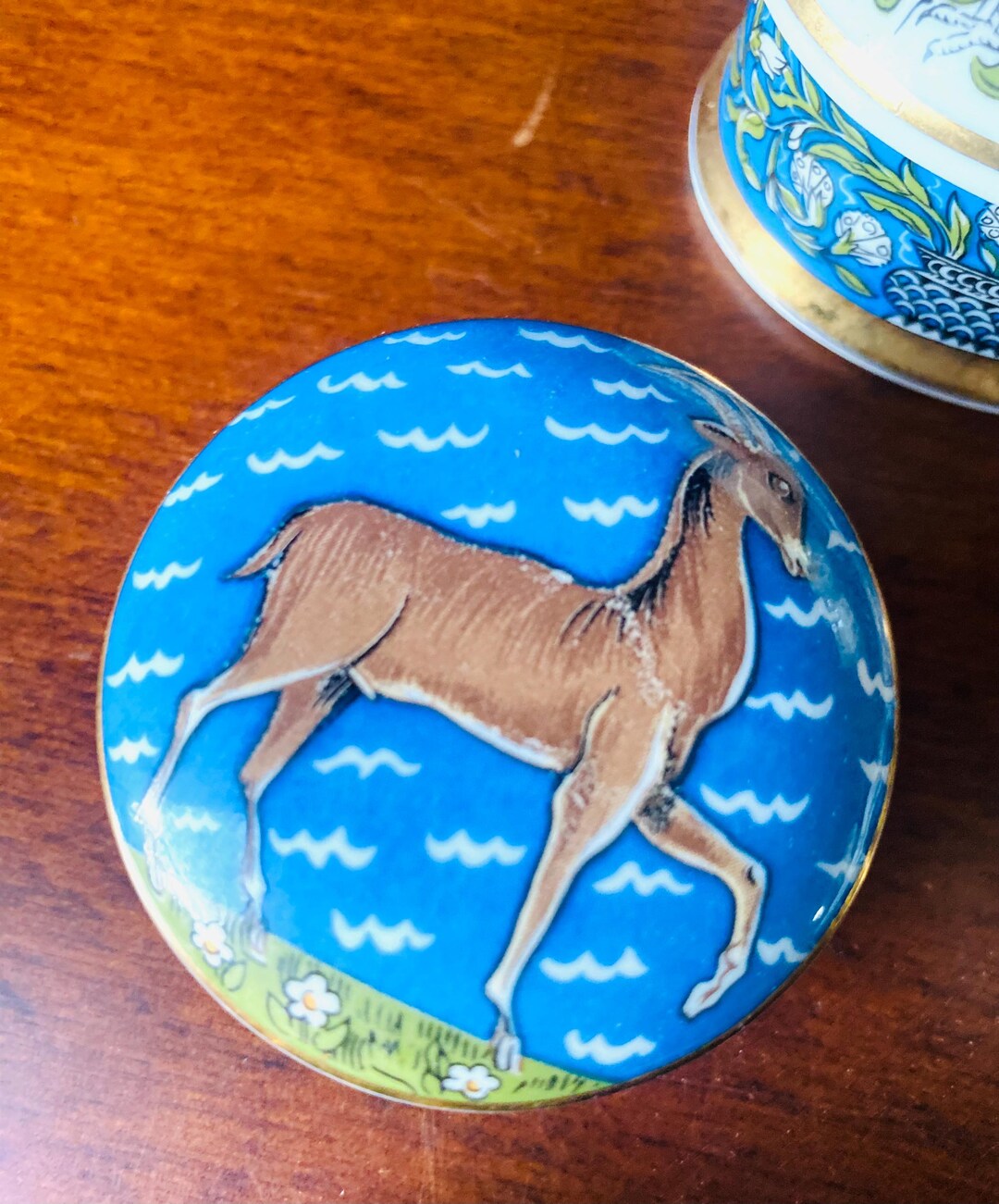 Exquisite William De Morgan Museum Collection Trinket Box - Etsy