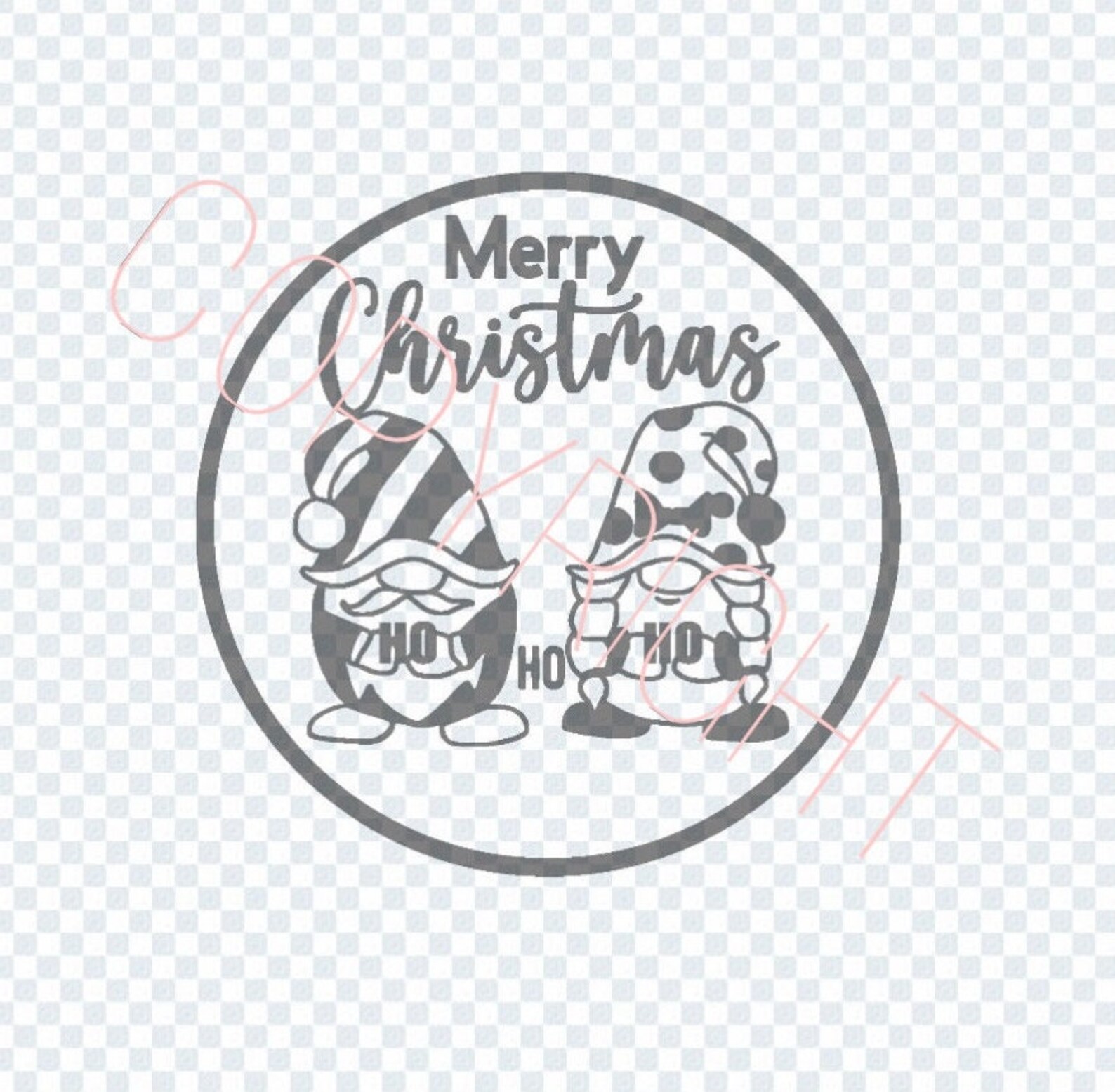 GONK SVG for Vinyl Cutting Cut File for Flat Acrylic Bauble, Jpeg, Dxf ...