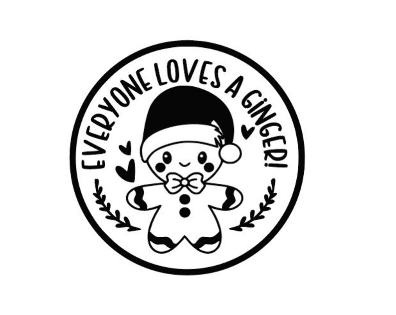 Everyone Loves a Ginger SVG Cut File for Vinyl for Flat - Etsy