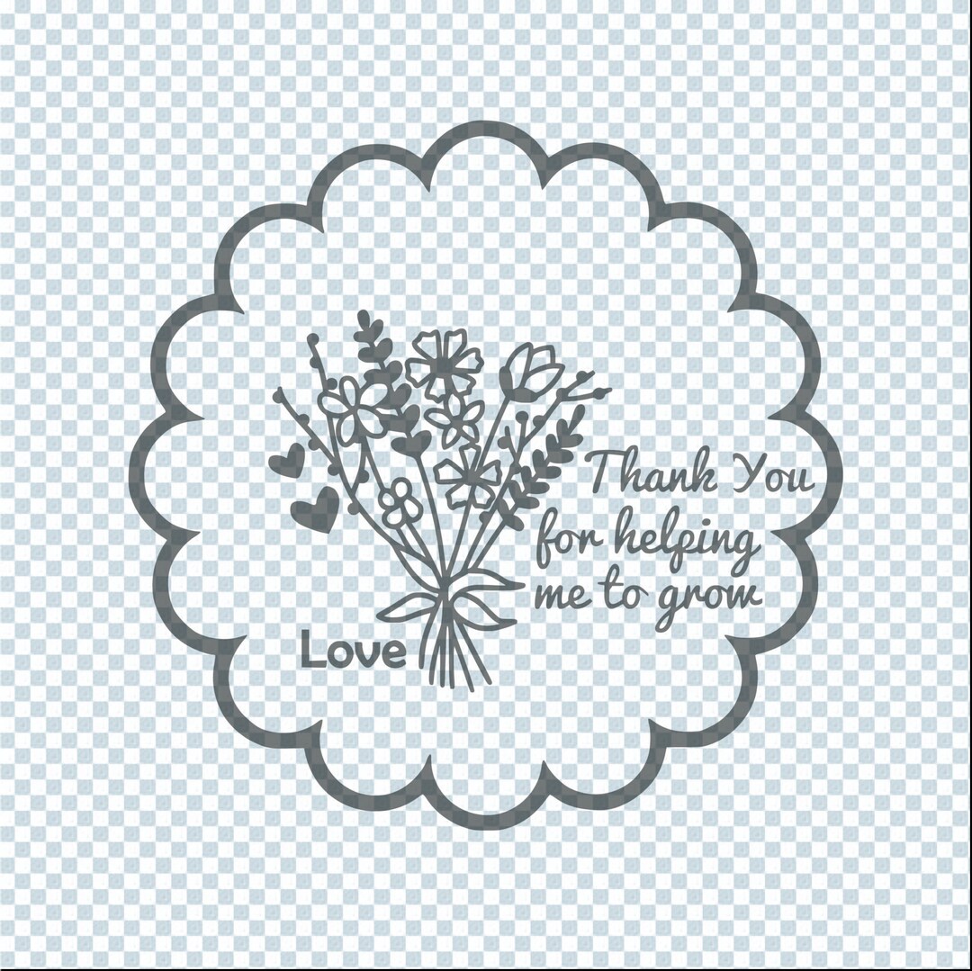 Thank You Teacher Keepsake Gift Teacher Appreciation Flower - Etsy