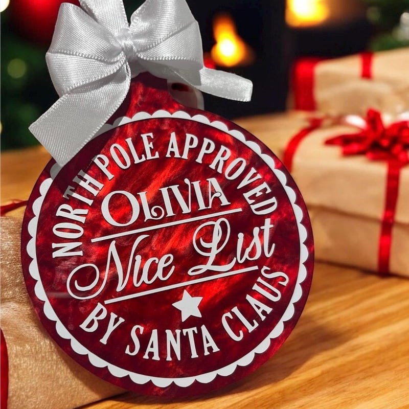 Flat Christmas Bauble Svg - Etsy