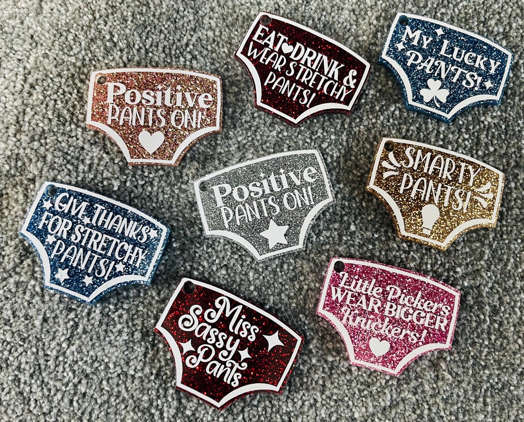 Pants, Knickers Quote Keyring SVG Cut File for Vinyl in Png. Jpg. Dxf ...