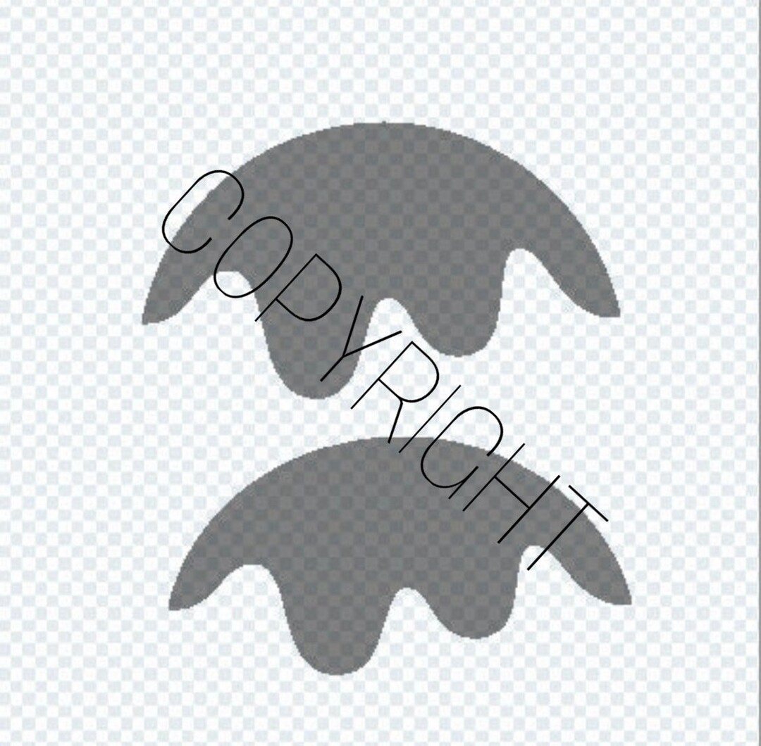 SVG Christmas Pudding Icing Cut File for Flat Acrylic Bauble - Etsy