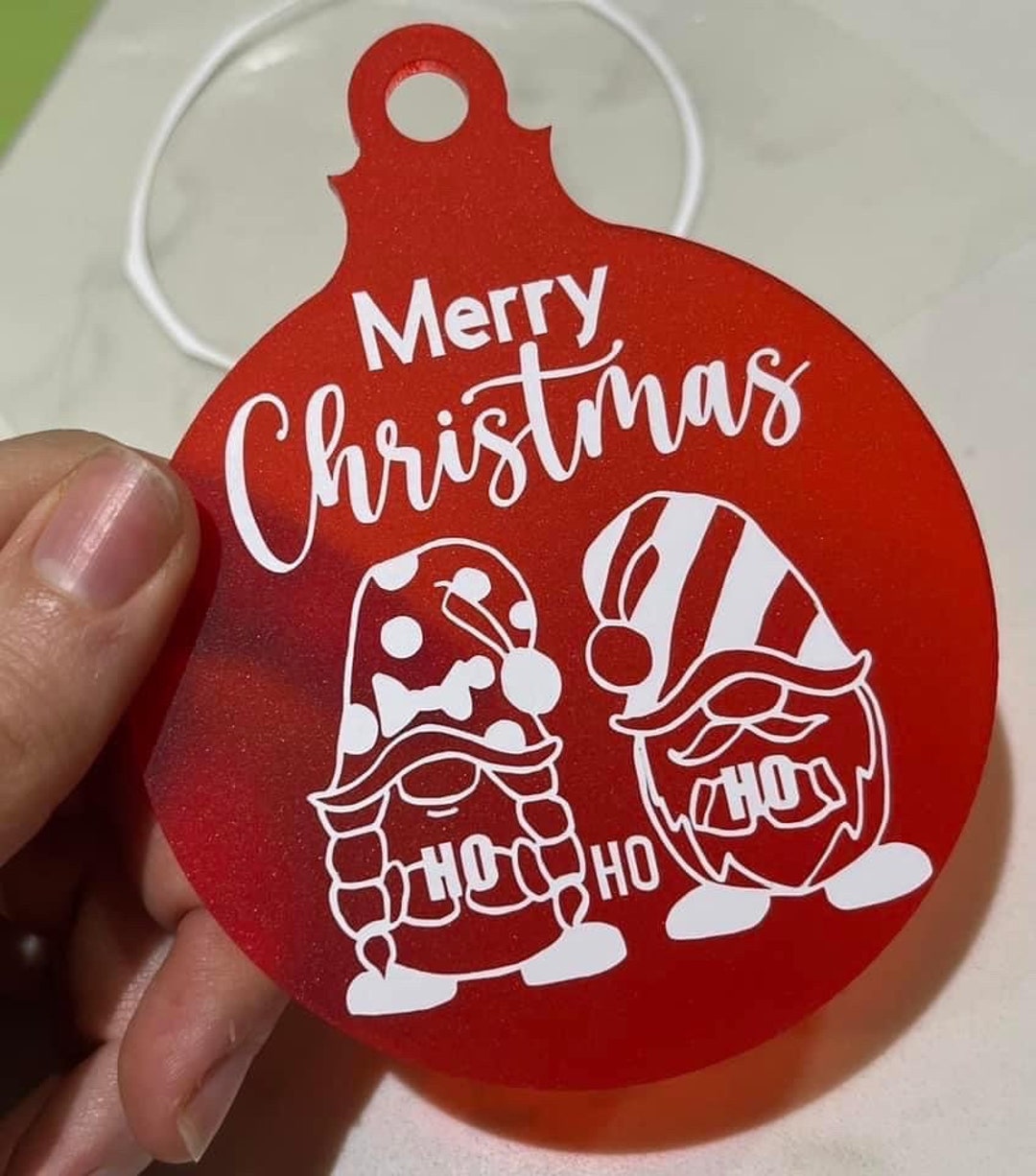 GONK SVG for Vinyl Cutting Cut File for Flat Acrylic Bauble, Jpeg, Dxf ...