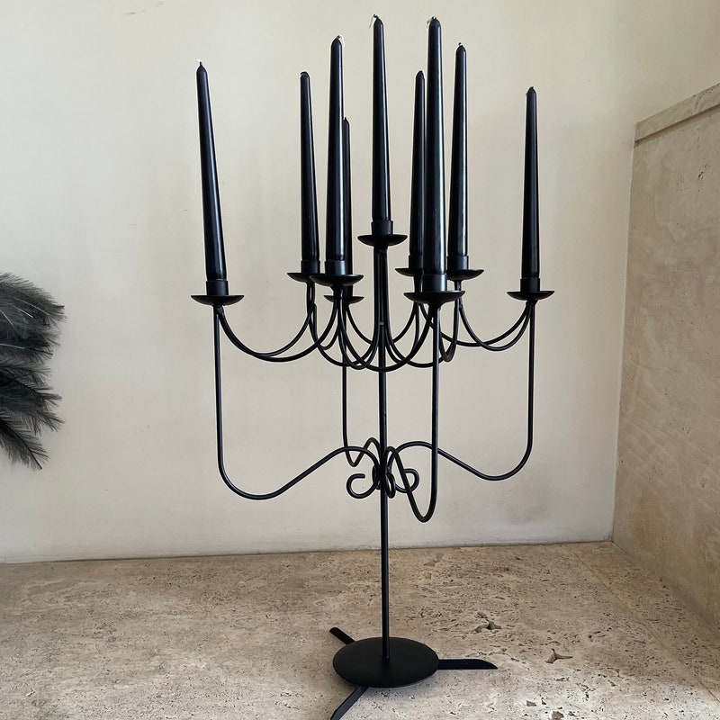 Hand Forged Candelabra - Etsy
