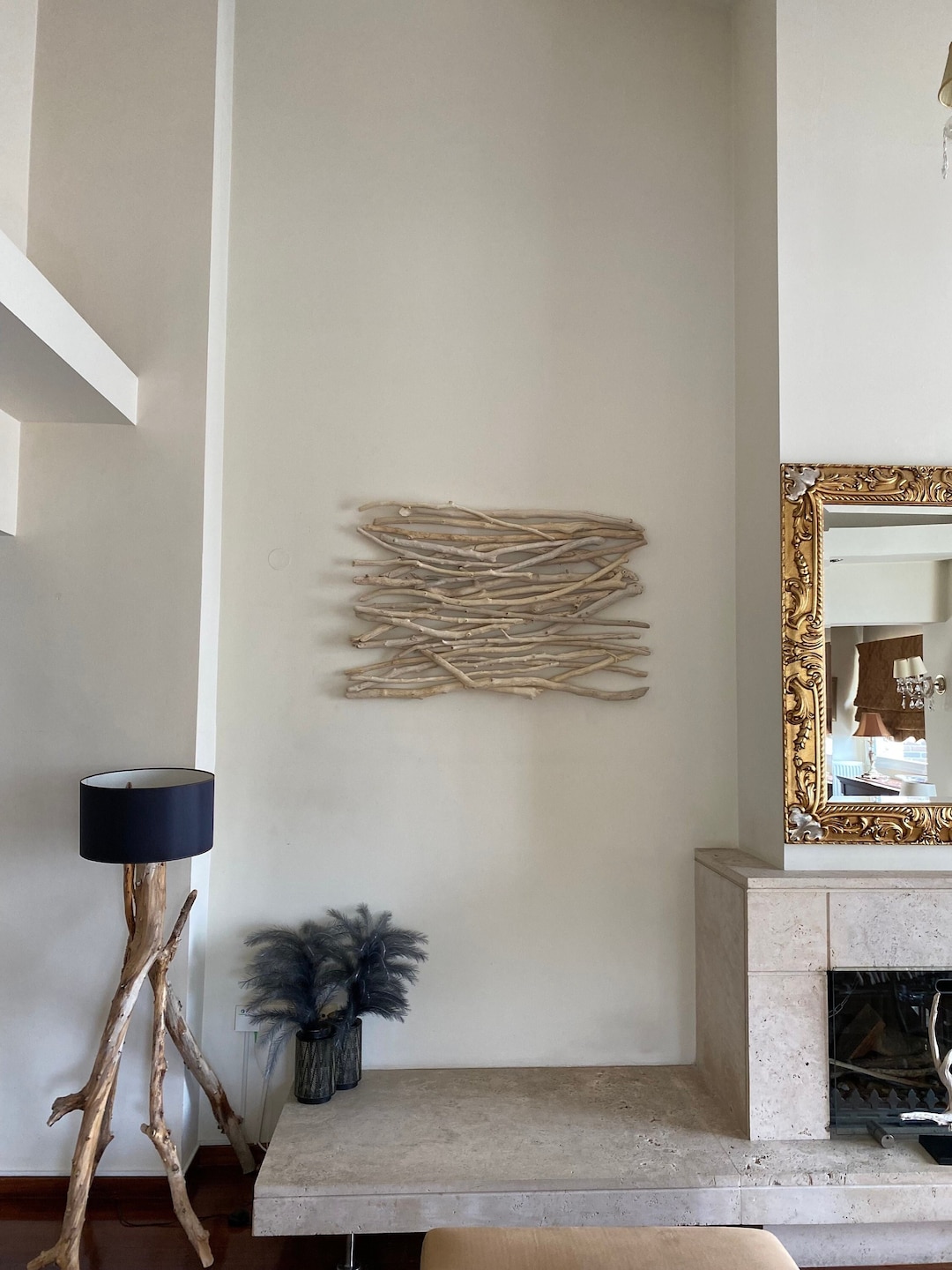 Driftwood Large Wall Decor,wall Art,wood Panel,wall Sculpture,mantel ...