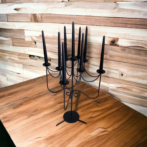Hand Forged Candelabra - Etsy