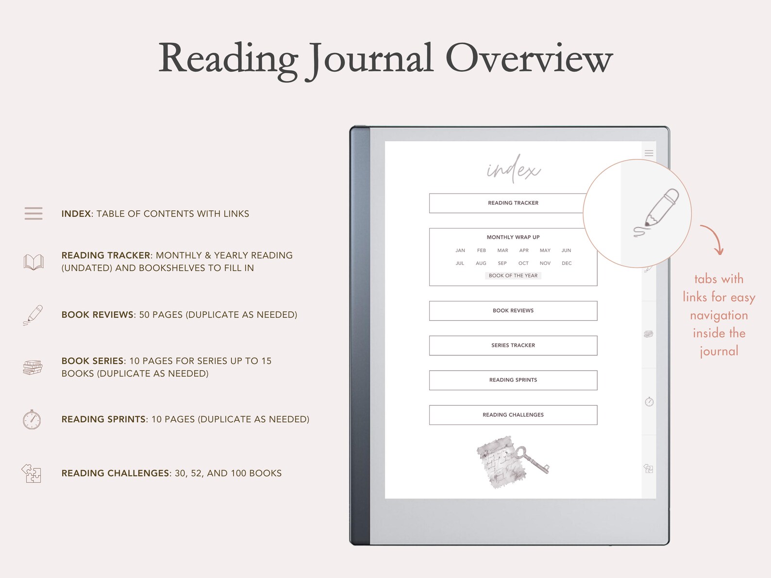 Reading Journal and Book Tracker for Remarkable – Meet Your New Reading ...
