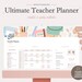 Teacher Planner Notion, Lesson Planner, Report Card Generator, Reusable ...