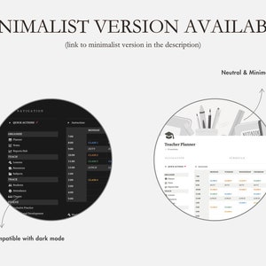 Teacher Planner Notion, Lesson Planner, Report Card Generator, Reusable ...