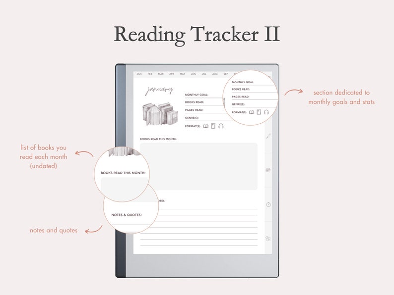 Reading Journal and Book Tracker for Remarkable – Meet Your New Reading ...