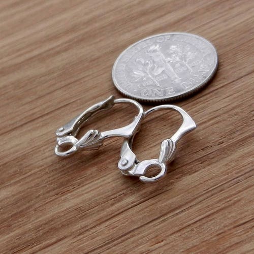Top Quality Sterling Silver Lever Back Earrings Leverback Ear - Etsy