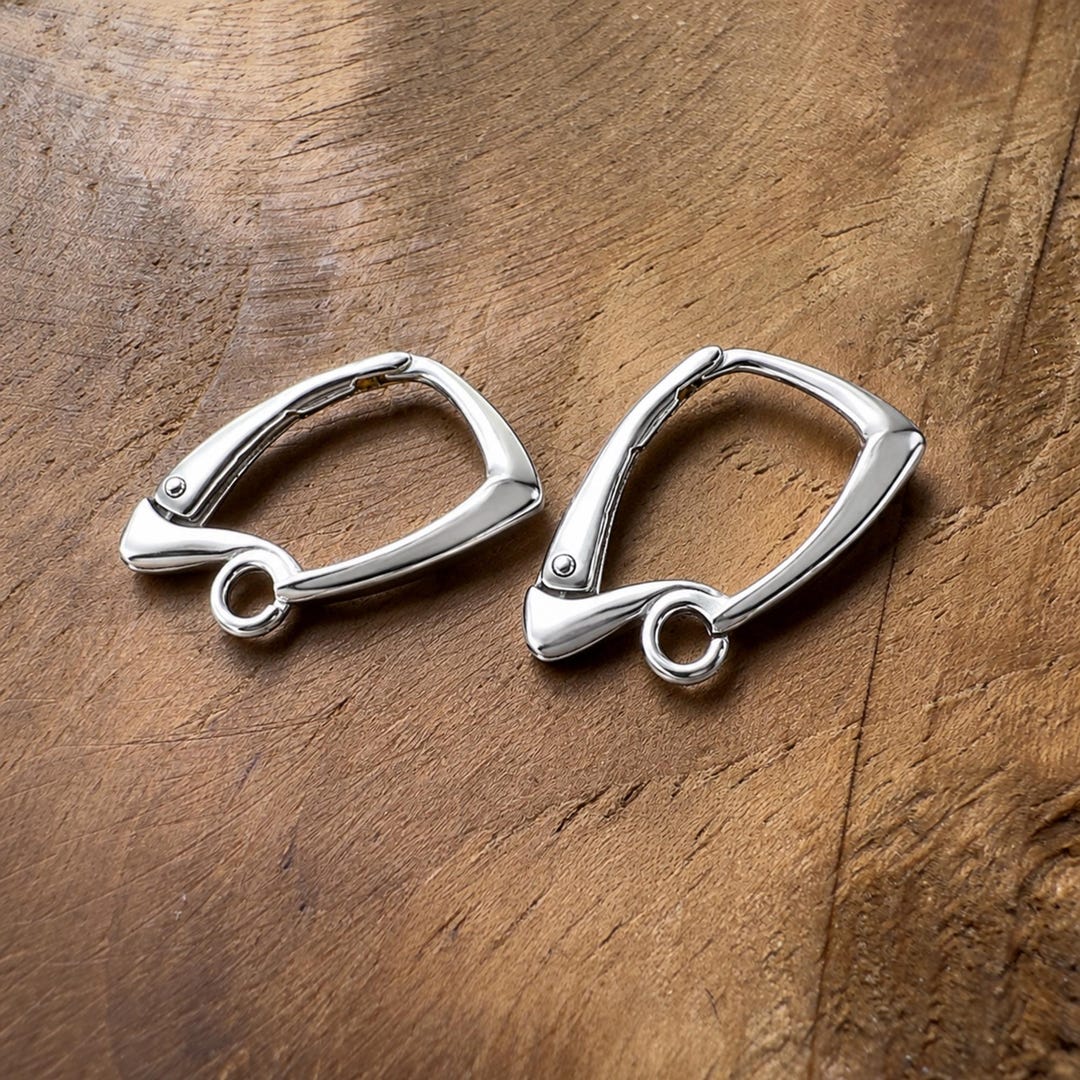 Sterling Silver Lever Back Earring Findings 925 Stamped Nickel Free - Etsy