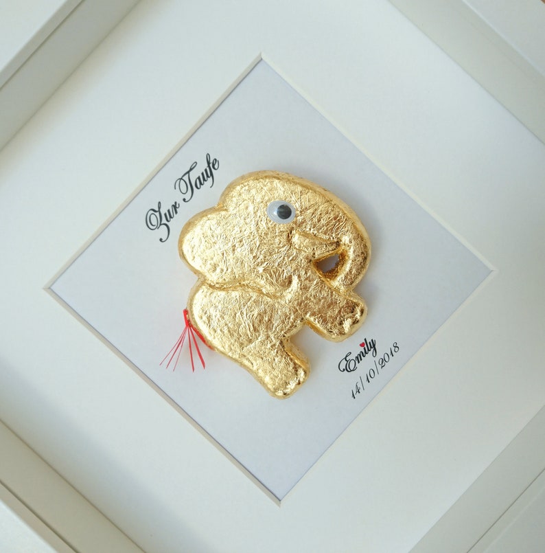 Personalized Gift Baby, Birth, Christening, Gold, Lucky Charm, Name ...