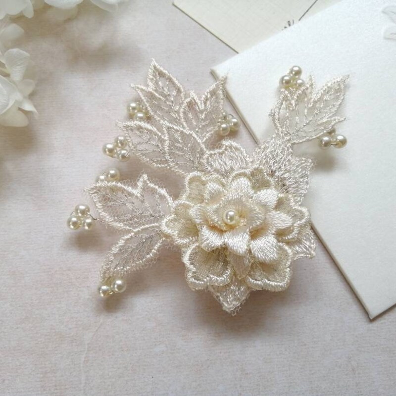 Lace Hair Pins - Etsy