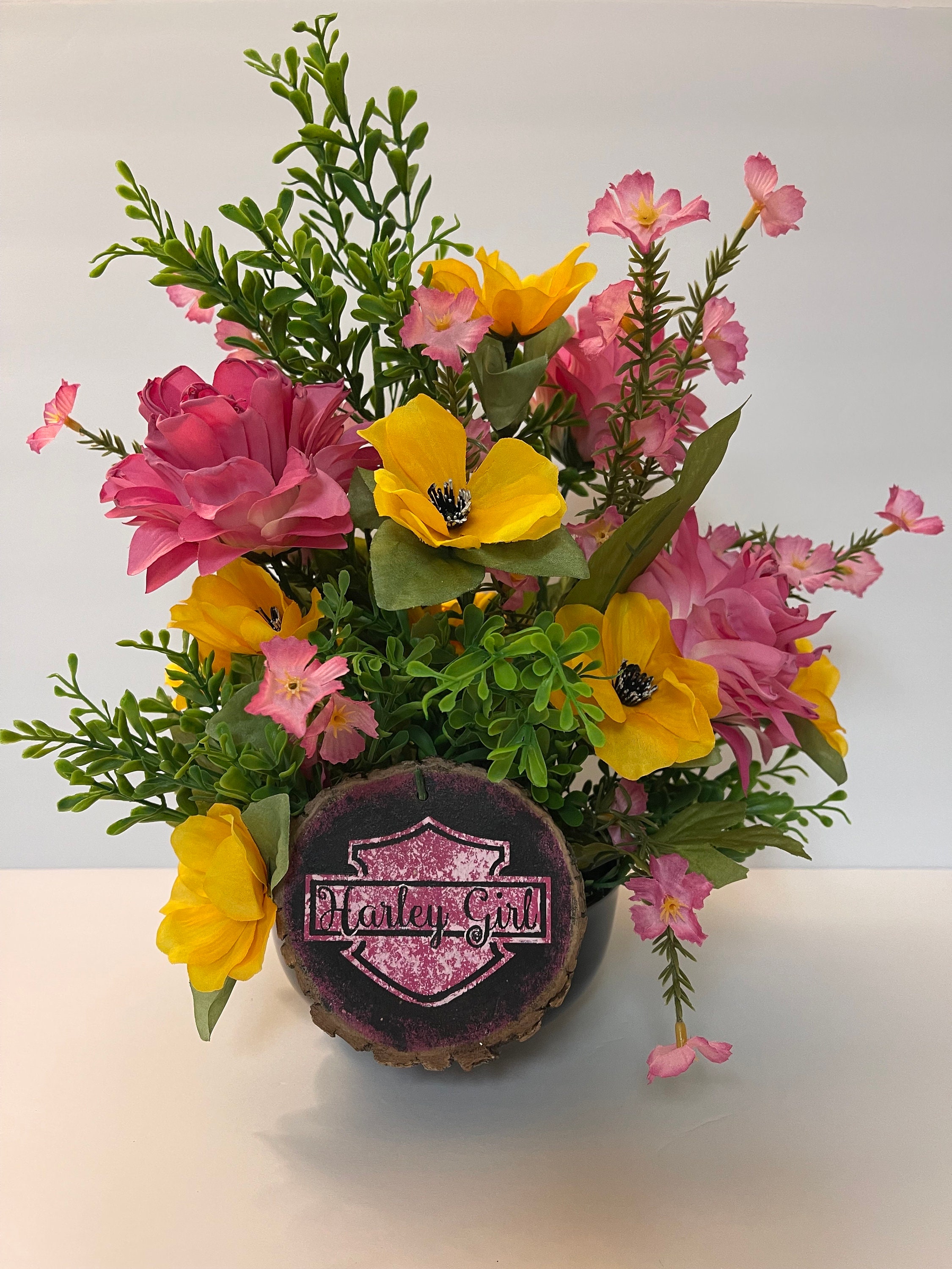 Harley Davidson Funeral Floral Arrangement Amazon.com: Extra Large