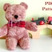 Sock Doll Teddy Bear Sewing Pattern DIY Handmade Sock Bear Pdf Pattern ...