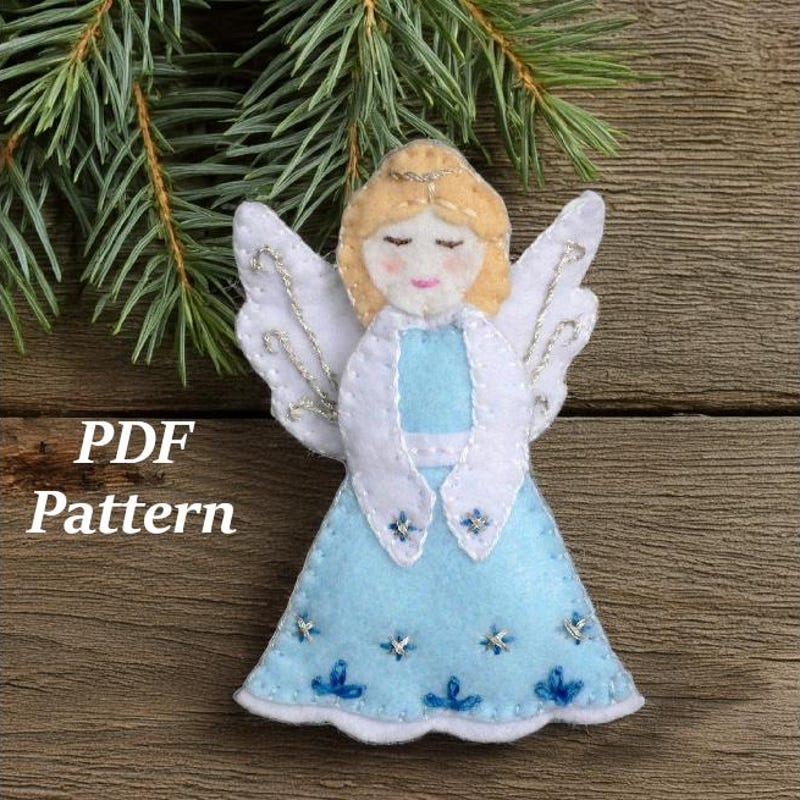 Felt Angel - Etsy